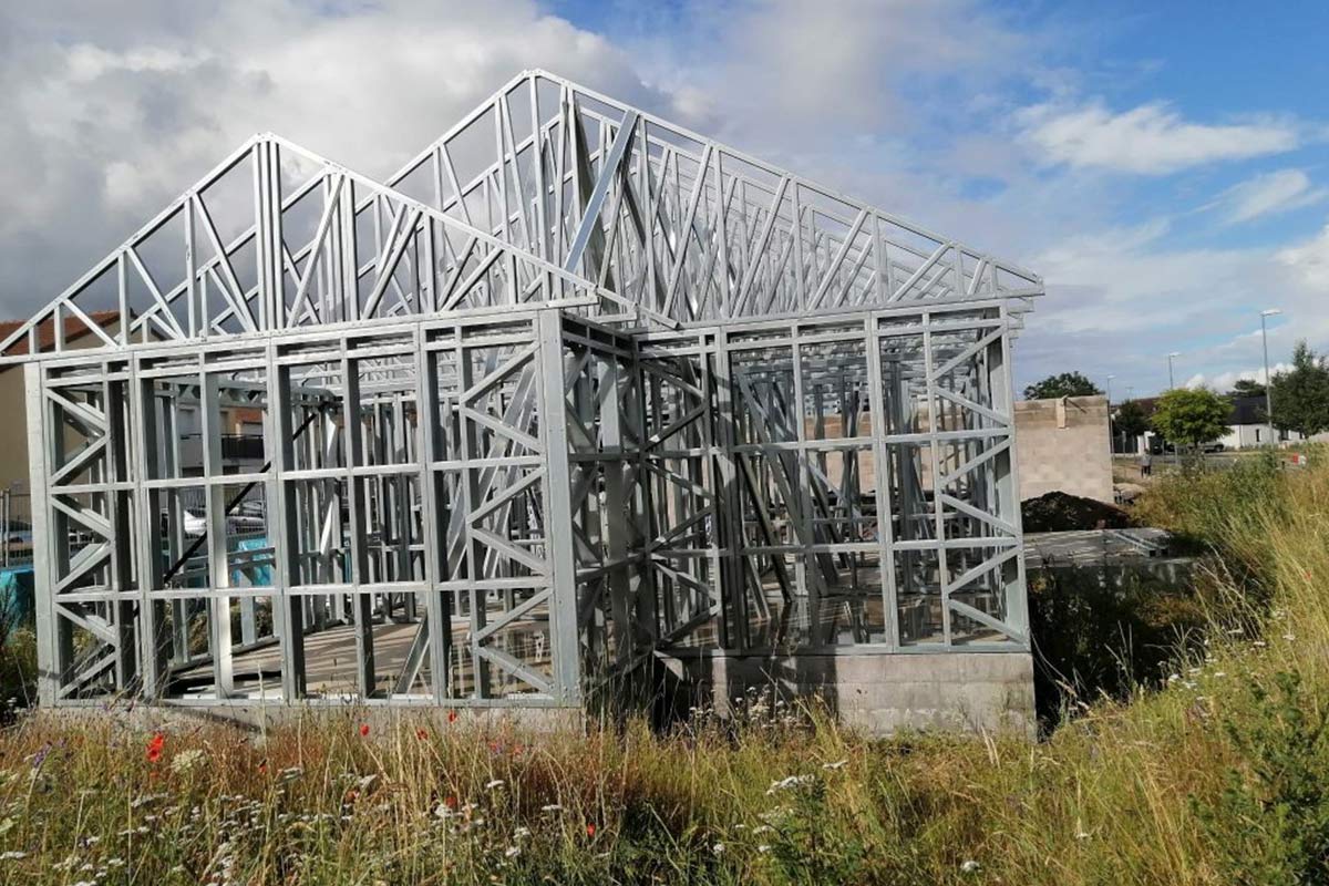 Notre Maison T moin Ossature M tallique Modulaire Concept 45